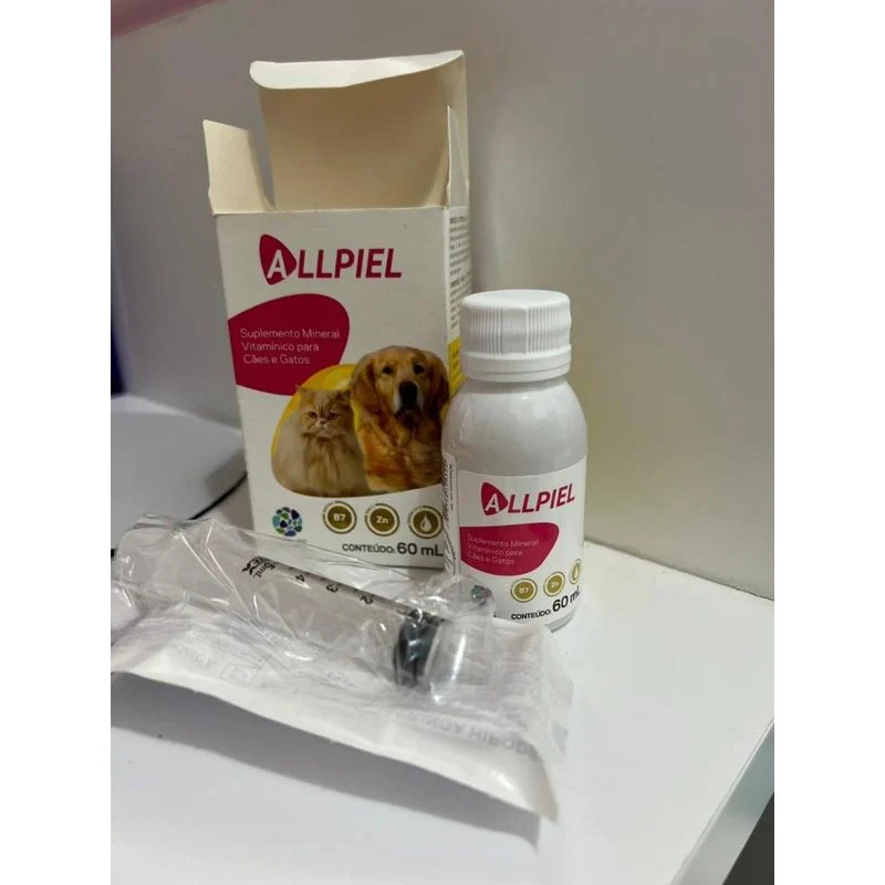 Suplemento Alivira Allpiel para Cães e Gatos - ideal para alergias ...