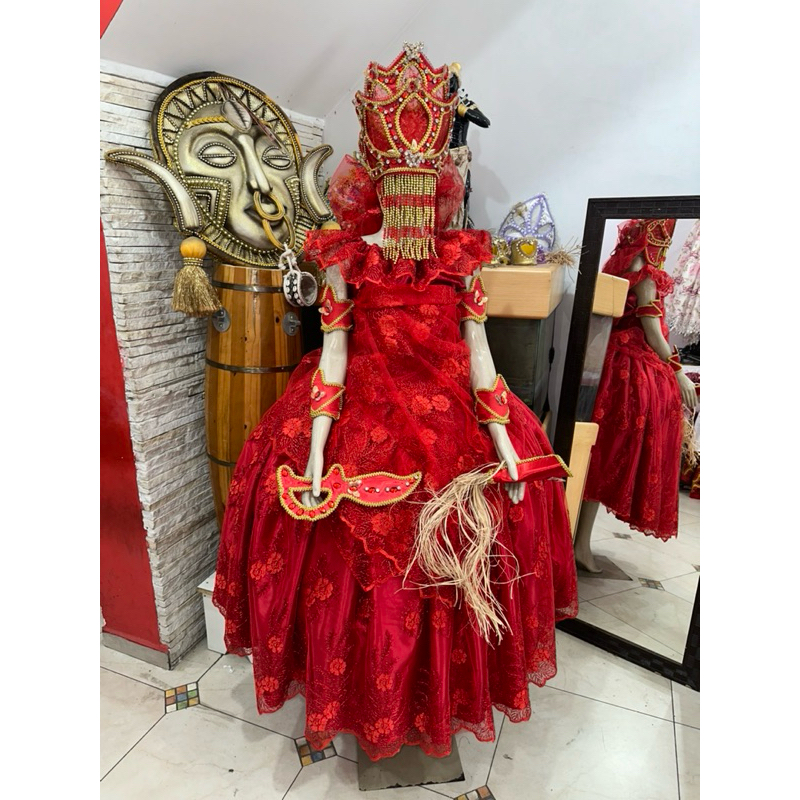 Rum de Iansa - Oya Candomblé e Umbanda Rosas Textil | Shopee Brasil