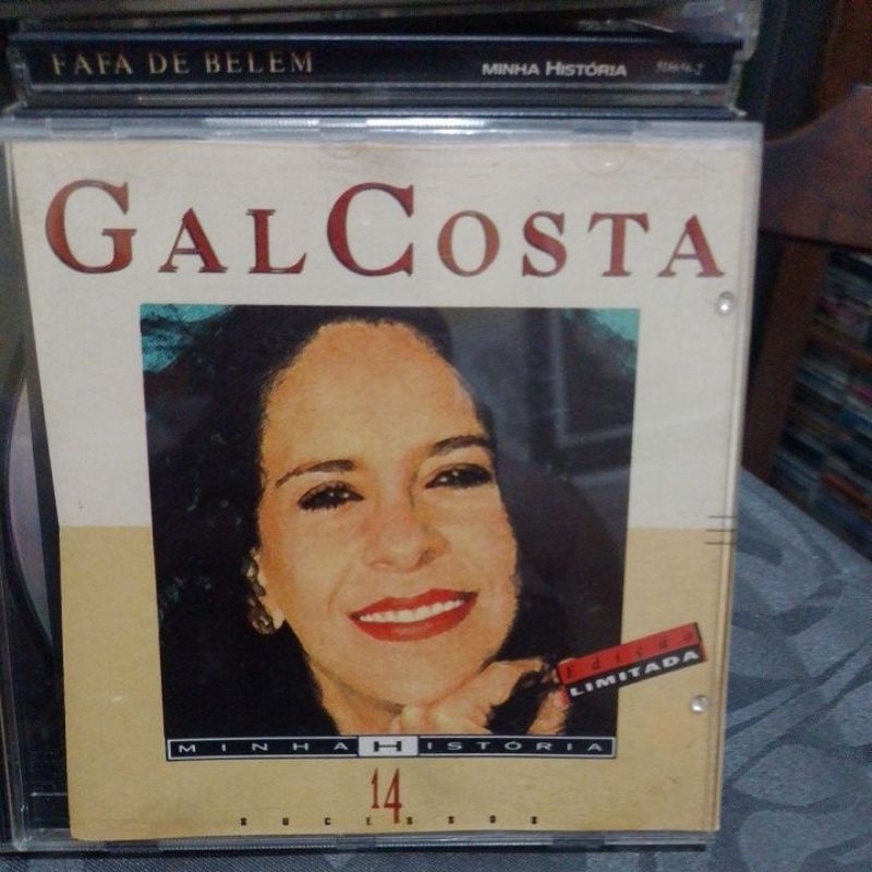 cd Gal Costa minha história | Shopee Brasil