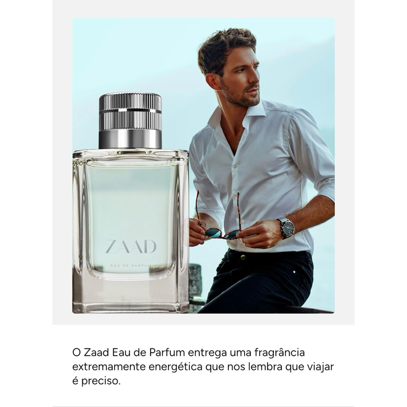 ZAAD TRADICIONAL EAU DE PARFUM 95ml ORIGINAL/LACRADO | Shopee Brasil