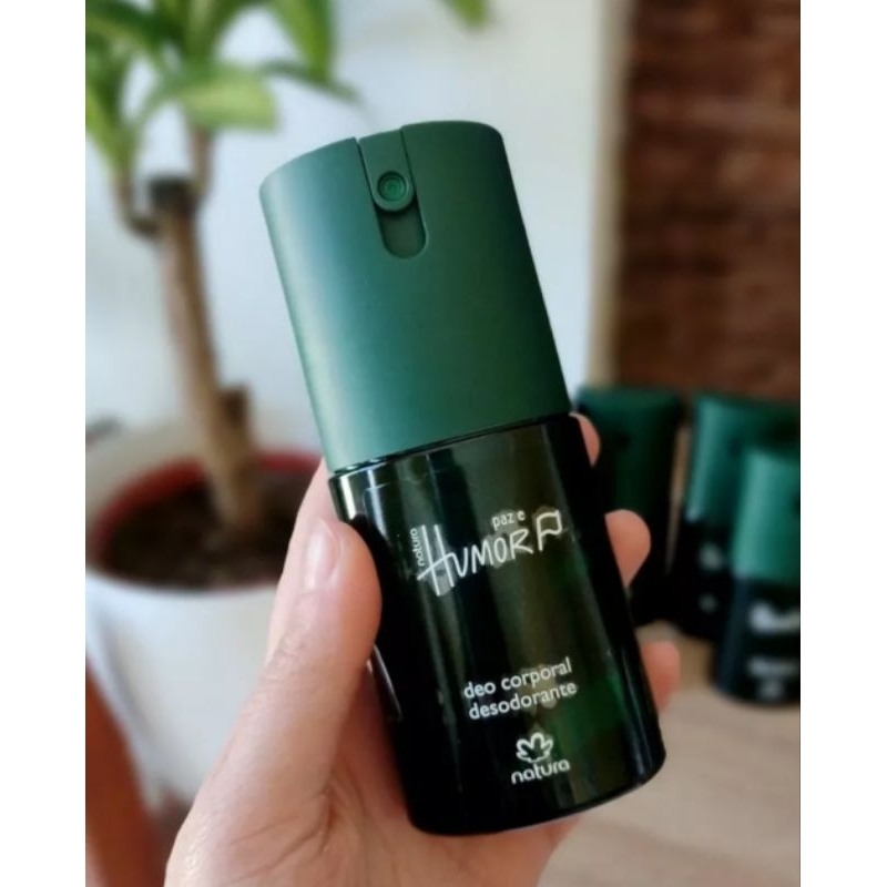 Desodorante Masculino Natura Paz e Humor, Tenso logo Medito 100ml ...