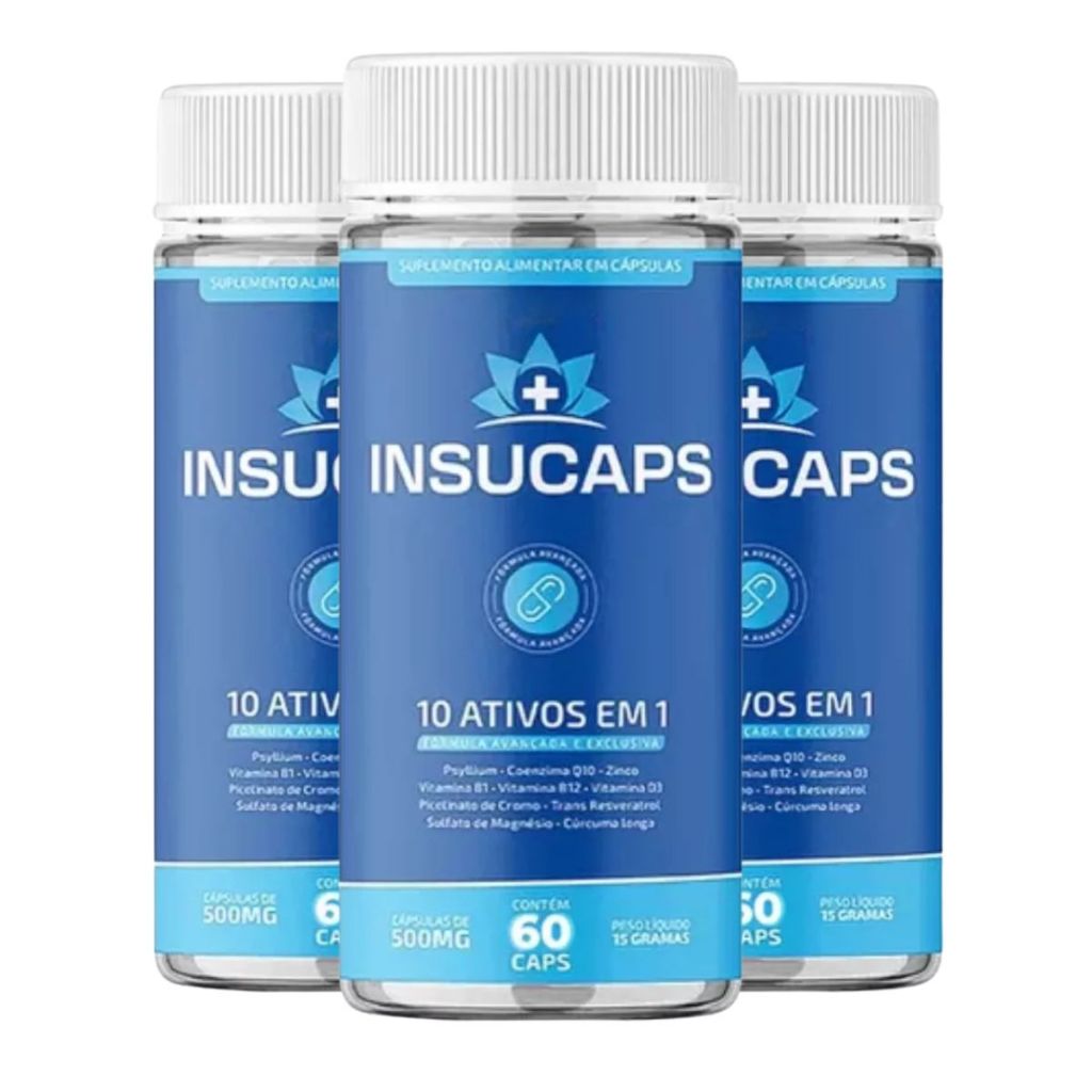 3x Insucaps 180 Caps Original - Fórmula Avançada - Loja Oficial ...