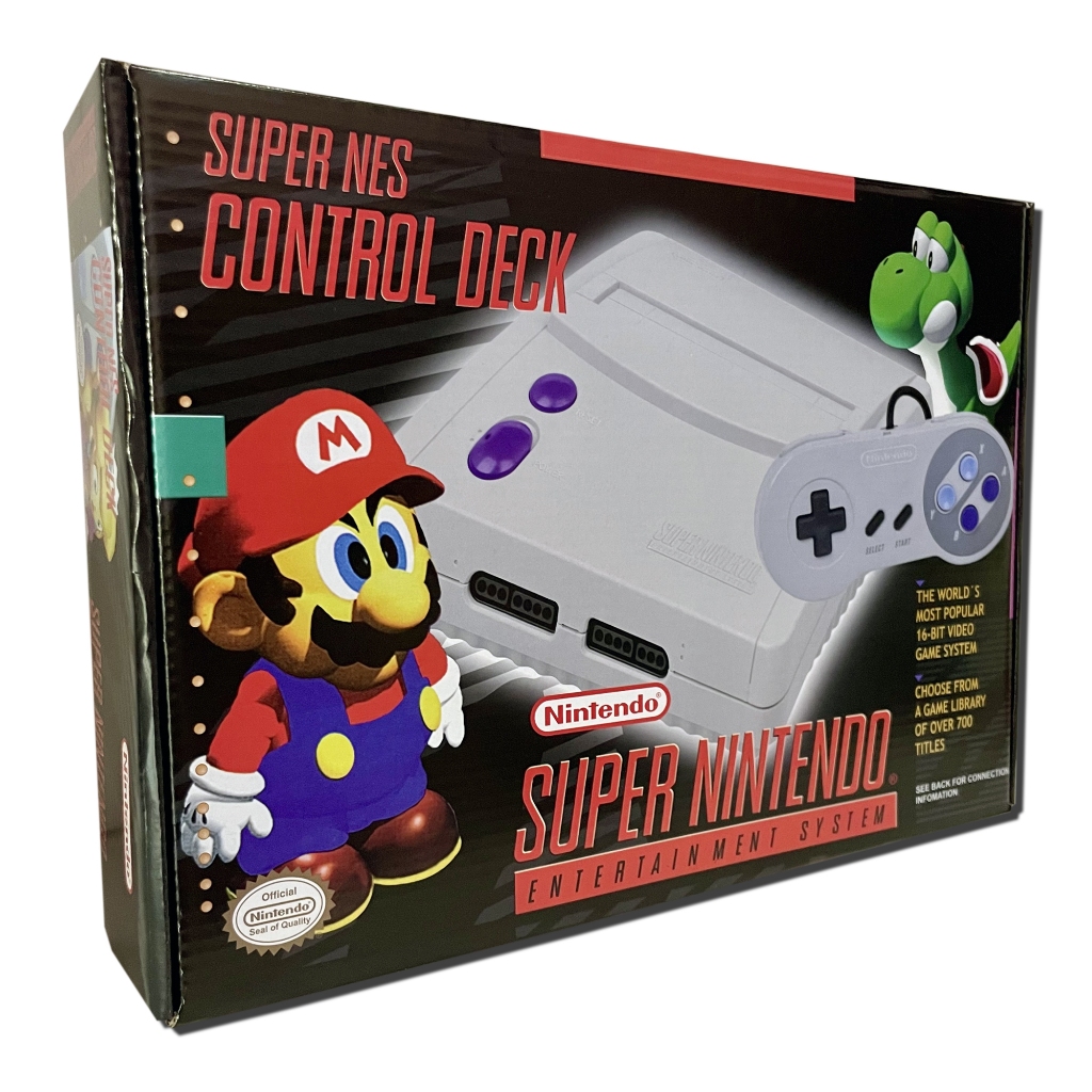 Caixa do Super Nintendo Baby Caixa SNES Baby | Shopee Brasil