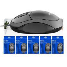 MOUSE COM FIO MULTI MF100 | Shopee Brasil