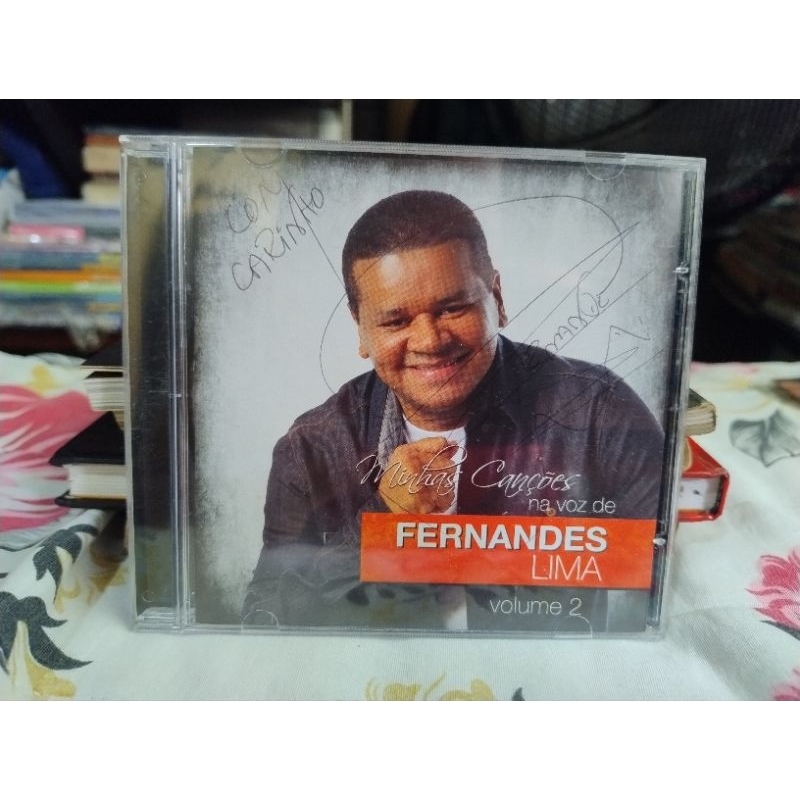 CD / Minhas canções na voz de Fernandes Lima Vol. II (Autografado ...