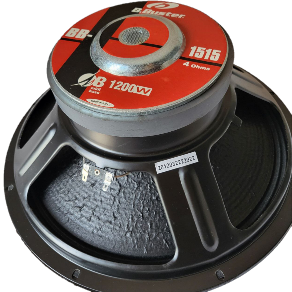 Subwoofer Woofer 15 Polegadas Buster Cone Seco 1200 Watts Rms Novo ...