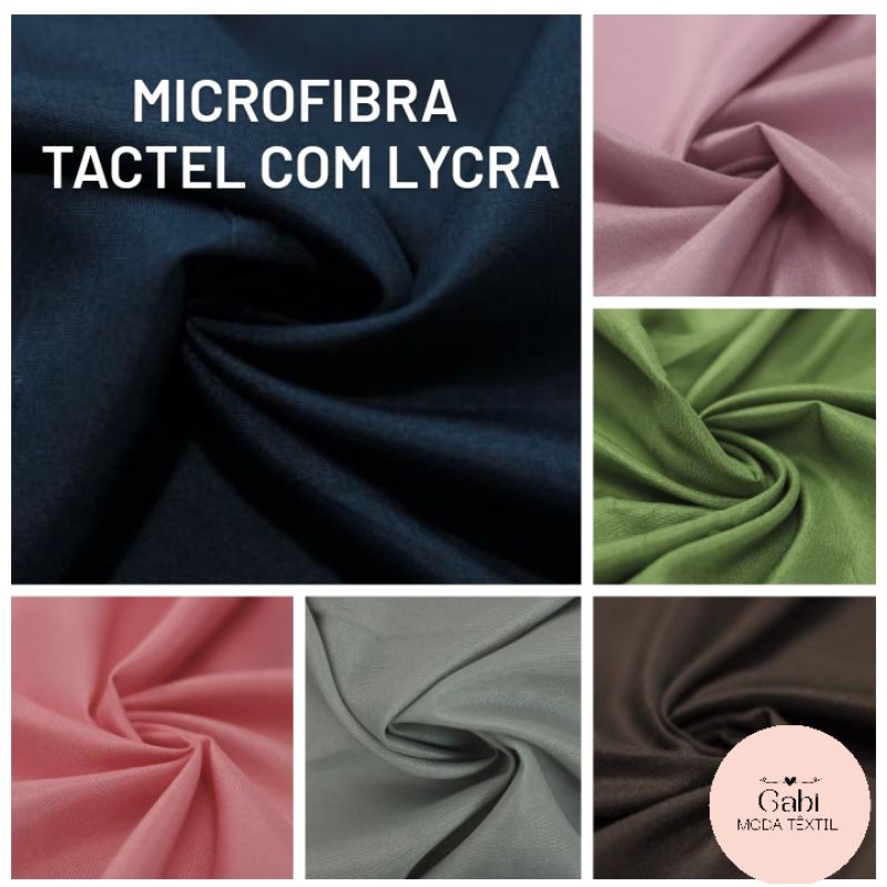 3 Metros de Tecido Microfibra de Tactel com Lycra | Shopee Brasil
