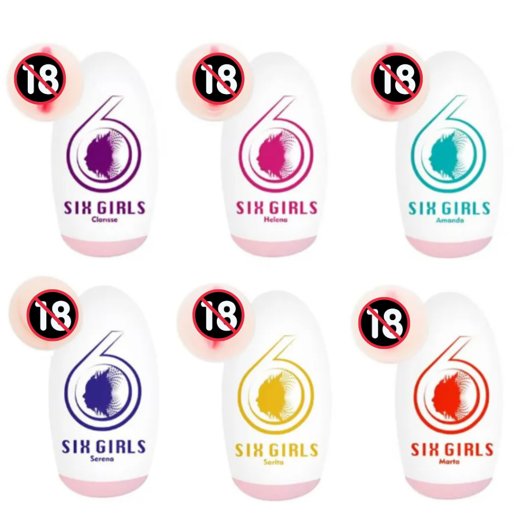 EGG Ovo Six Girls em Cyberskin Masturbador Masculino Vipmix | Shopee Brasil