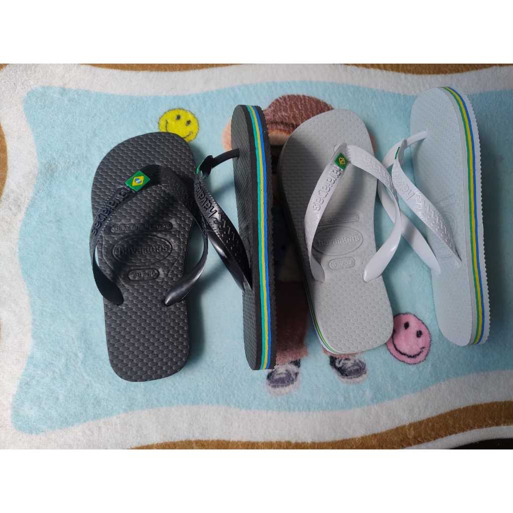 chinelo infantil de borracha leve com bandeirinha do brazil envio full ...