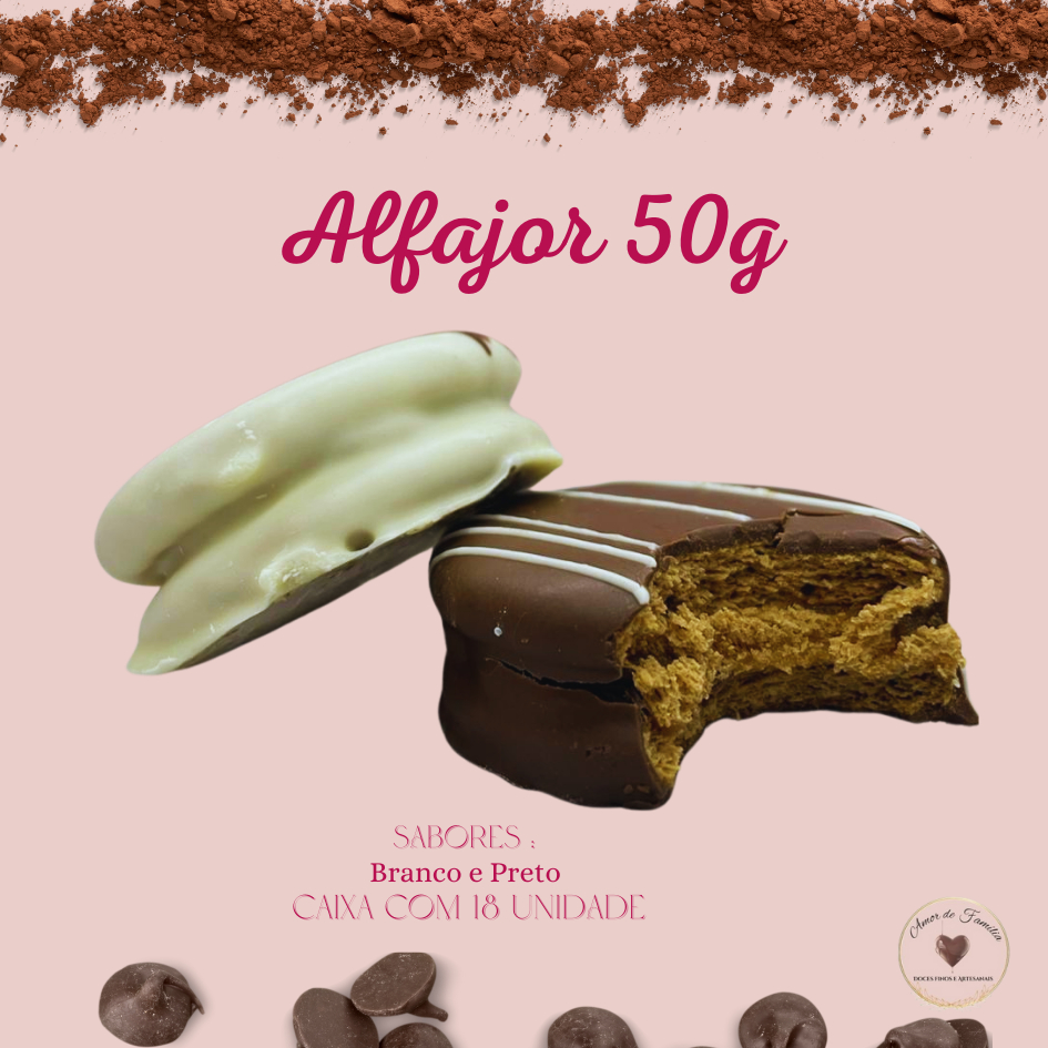 Kit 72 Alfajor atacado revenda direto fábrica 50g 4 caixas | Shopee Brasil