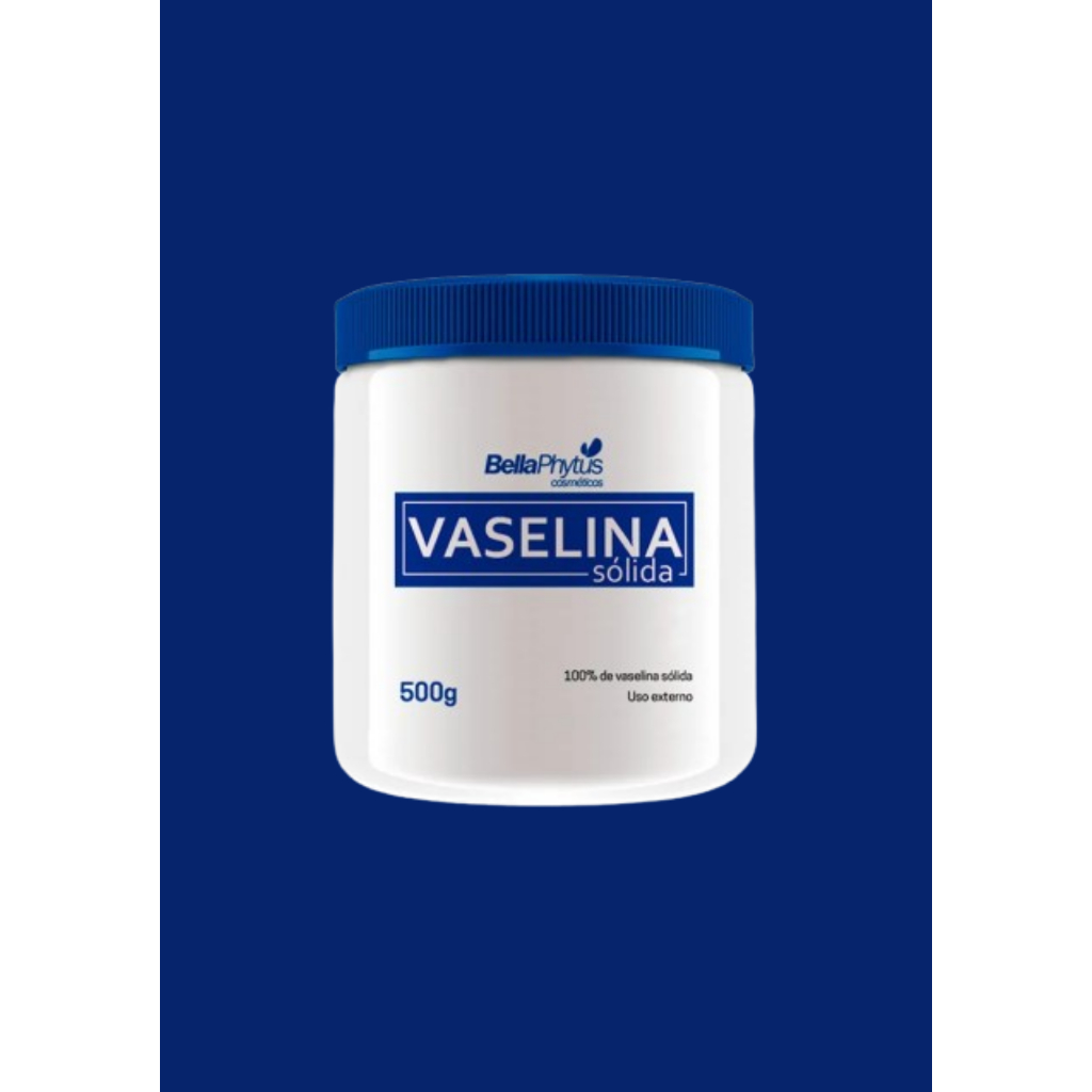 VASELINA SÓLIDA 100% PURA 500G Bellaphytus | Shopee Brasil