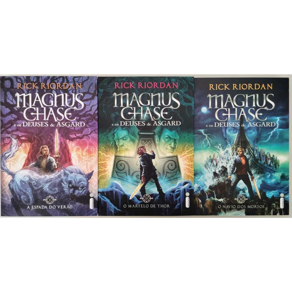 Kit Magnus Chase ( 3 Volumes) | Shopee Brasil