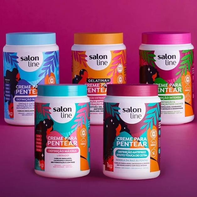 Salon Line - Creme de Pentear 1kg | Shopee Brasil