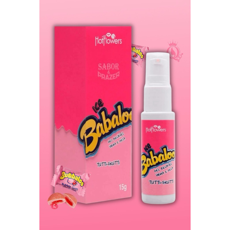 Vibrador Líquido Babaloo 15g Hot Flowers | Shopee Brasil