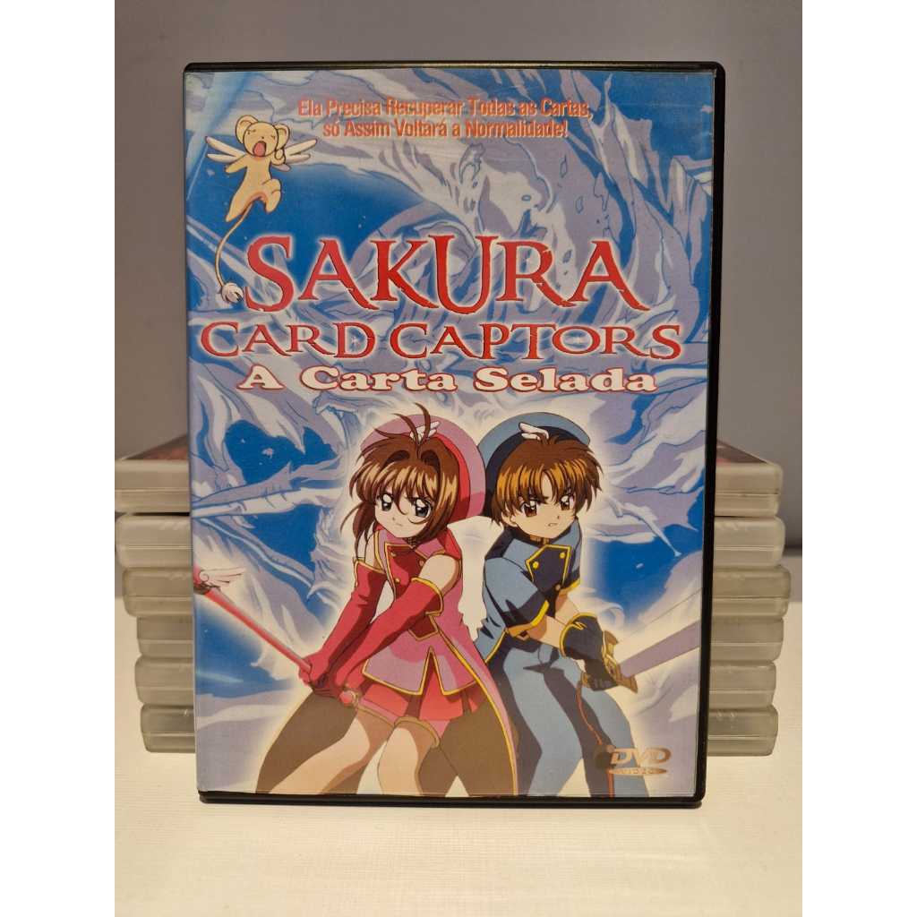 SAKURA CARD CAPTORS - A CARTA SELADA - DVD - Original | Shopee Brasil