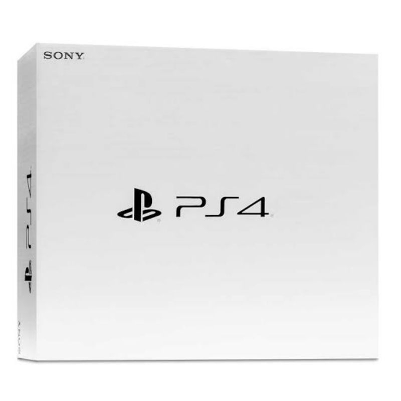 Caixa Branca Vazia Playstation 4 | Shopee Brasil