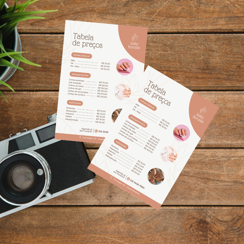 20 Panfletos Personalizados 10x14 - Papel Monolúcido 90g | Shopee Brasil