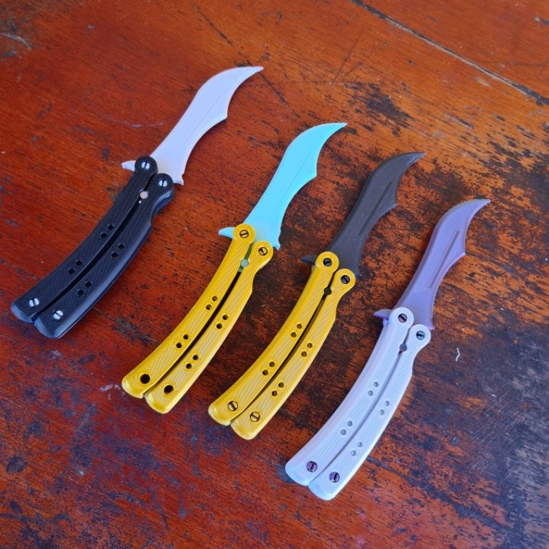 Faca butterfly 3D | Shopee Brasil