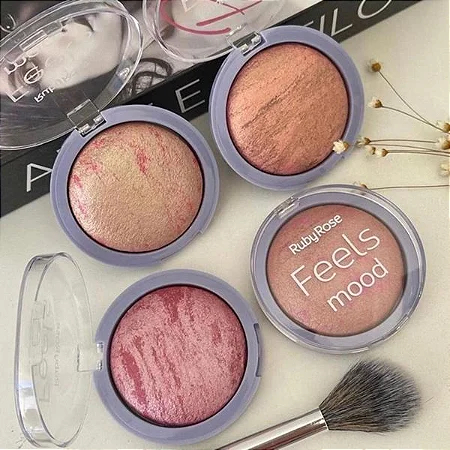 Marble Blush Feels Mood Ruby Rose | Shopee Brasil
