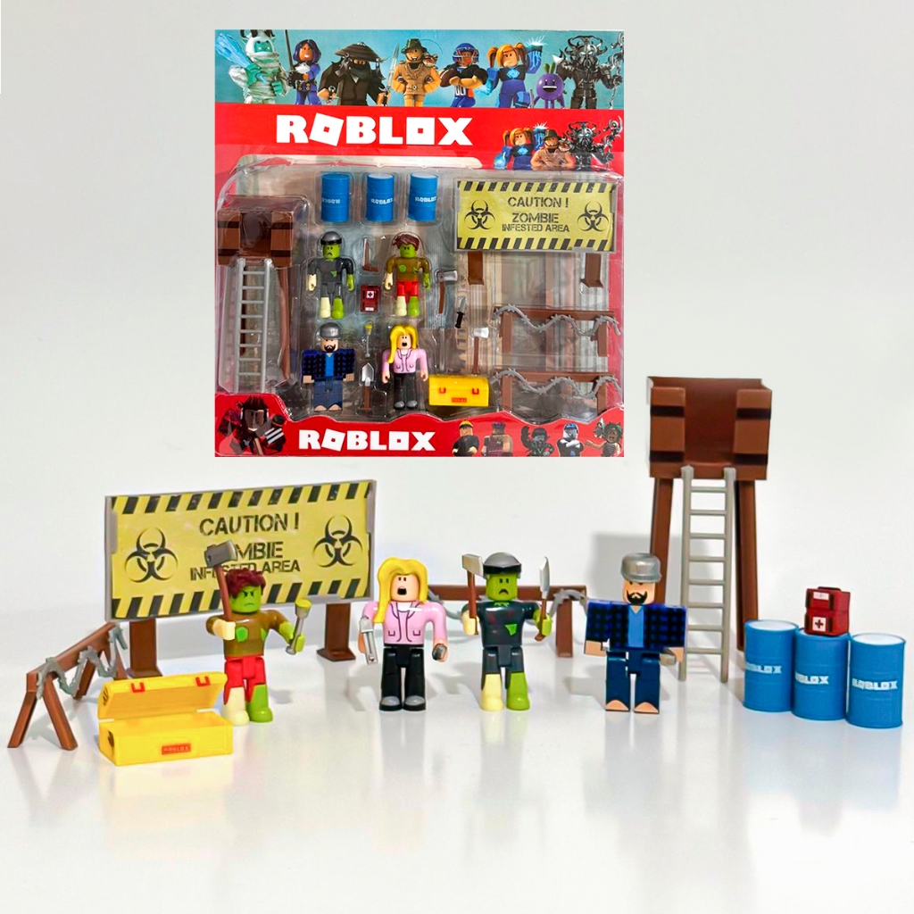 Roblox Brinquedo Desmontavel Zumbilândia Coleção Lego | Shopee Brasil