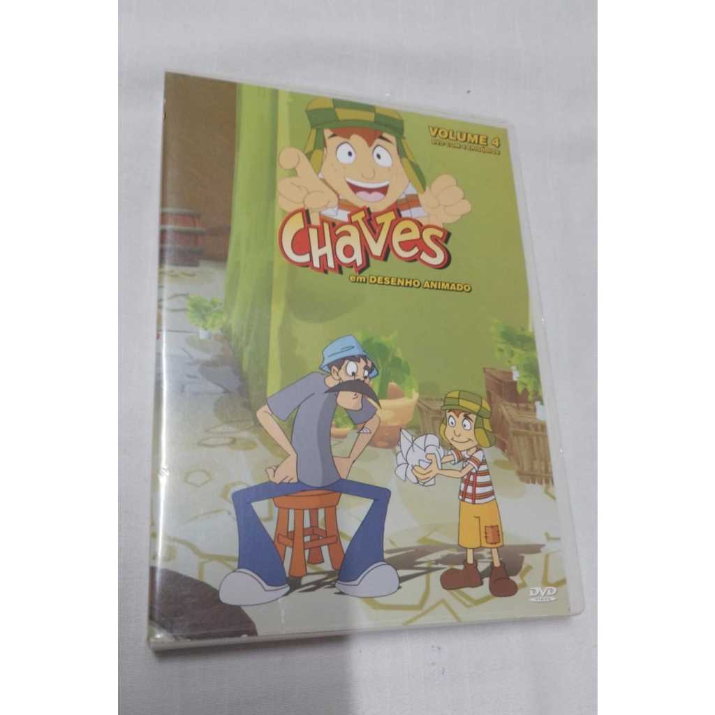 DVD Chaves Em Desenho Animado - Volume 4 ( 20933 ) | Shopee Brasil
