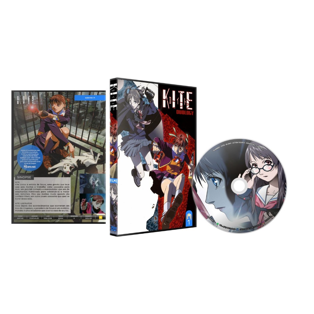 Dvd Kite Uncut 1998 + Kite Liberator 2008 + Mezzo Forte Hd | Shopee Brasil