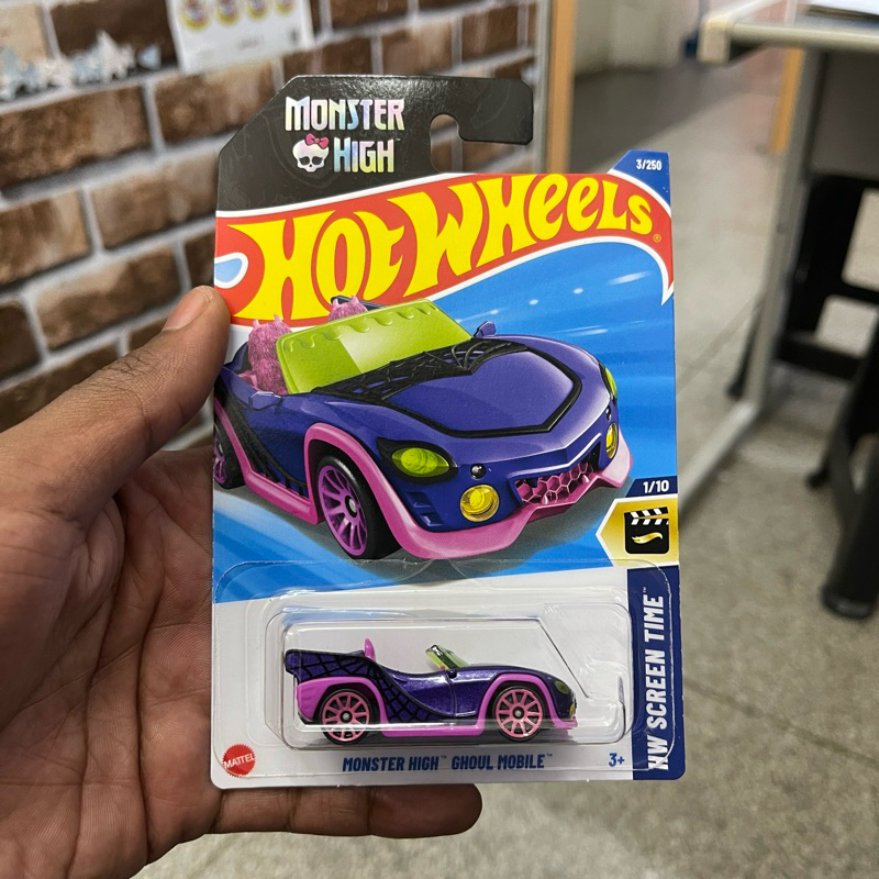 Monster High Ghoul Mobile Hot Wheels Lote C 2025 | Shopee Brasil