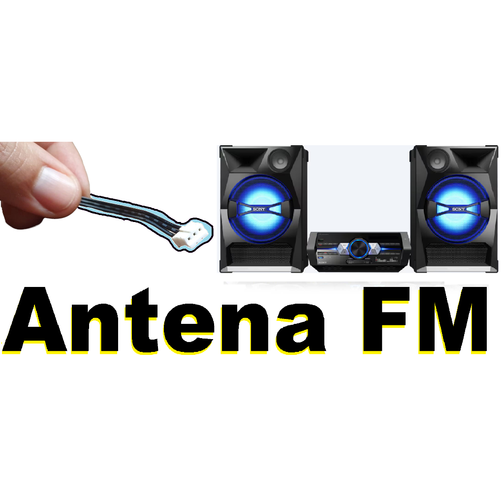Antena Am & Fm System Sony Shake 33 E Outro Sony (Usado) | Shopee Brasil