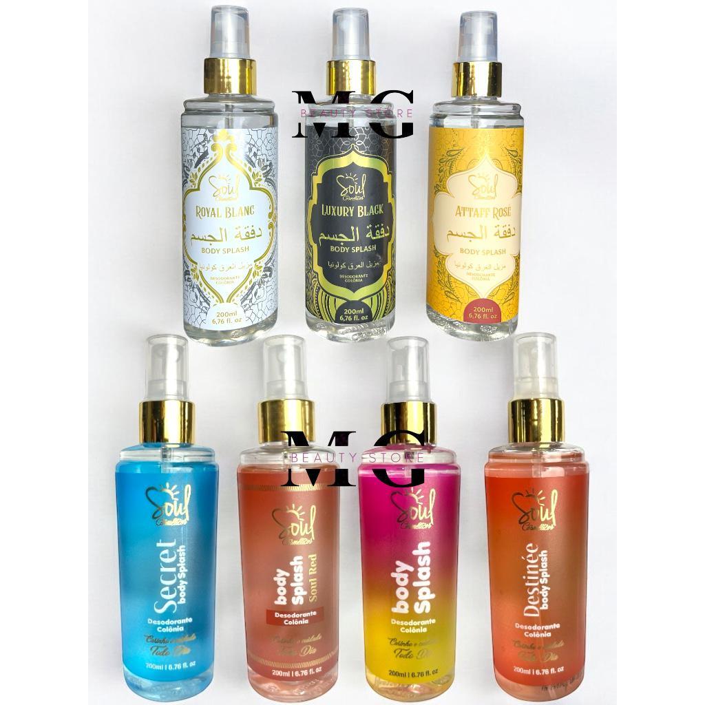 Perfume Body Splash Desodorante Colônia Soul Cosméticos | Shopee Brasil