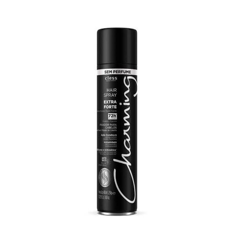 Cless Charming Hair Spray Extra Forte | Shopee Brasil