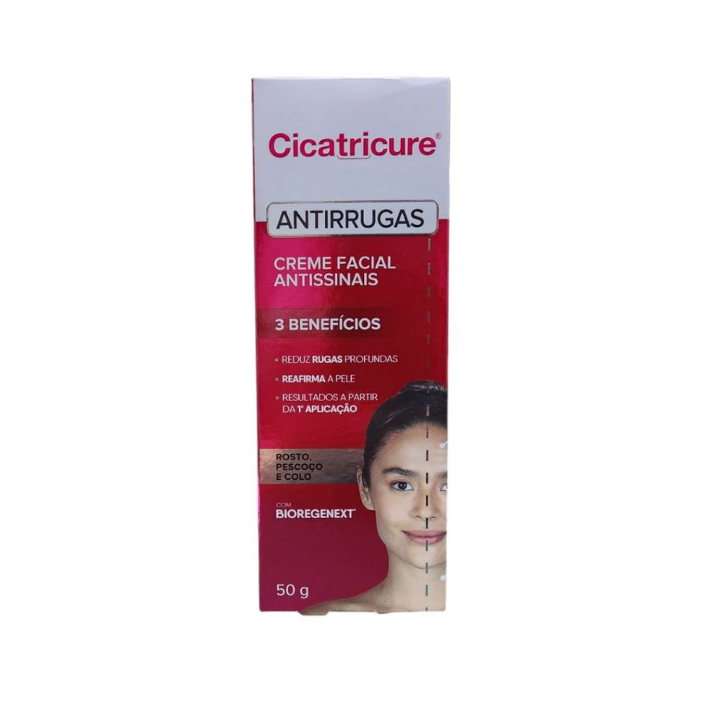 Cicatricure Creme 50g Facial Antissinais Reduz Rugas | Shopee Brasil