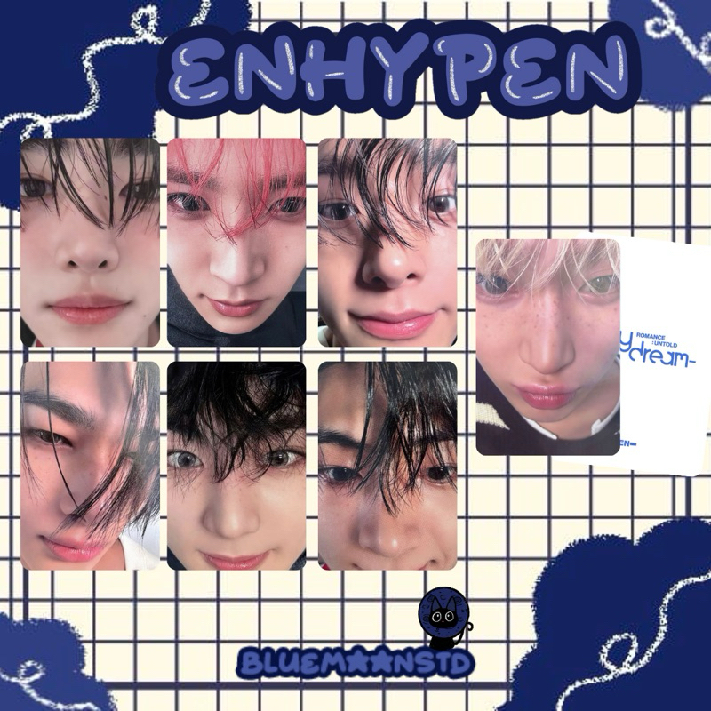 ENHYPEN PHOTOCARDS FANMADE ROMANCE: UNTOLD DAYDREAM POB'S | Shopee Brasil