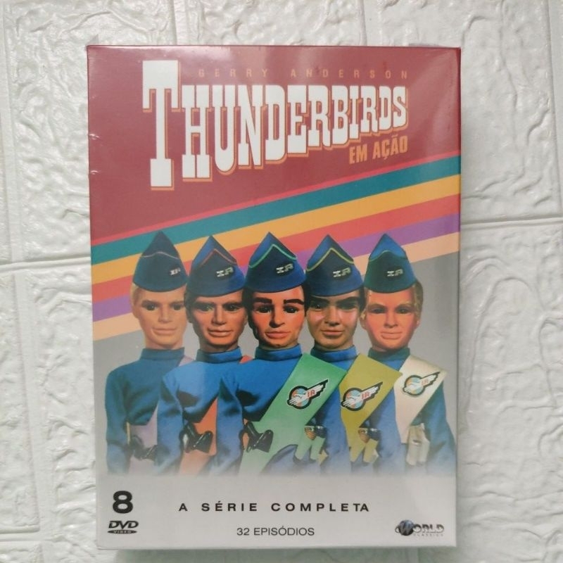 DVD - Thunderbirds em Ação: A Série Completa - Digibook 8 Discos ...