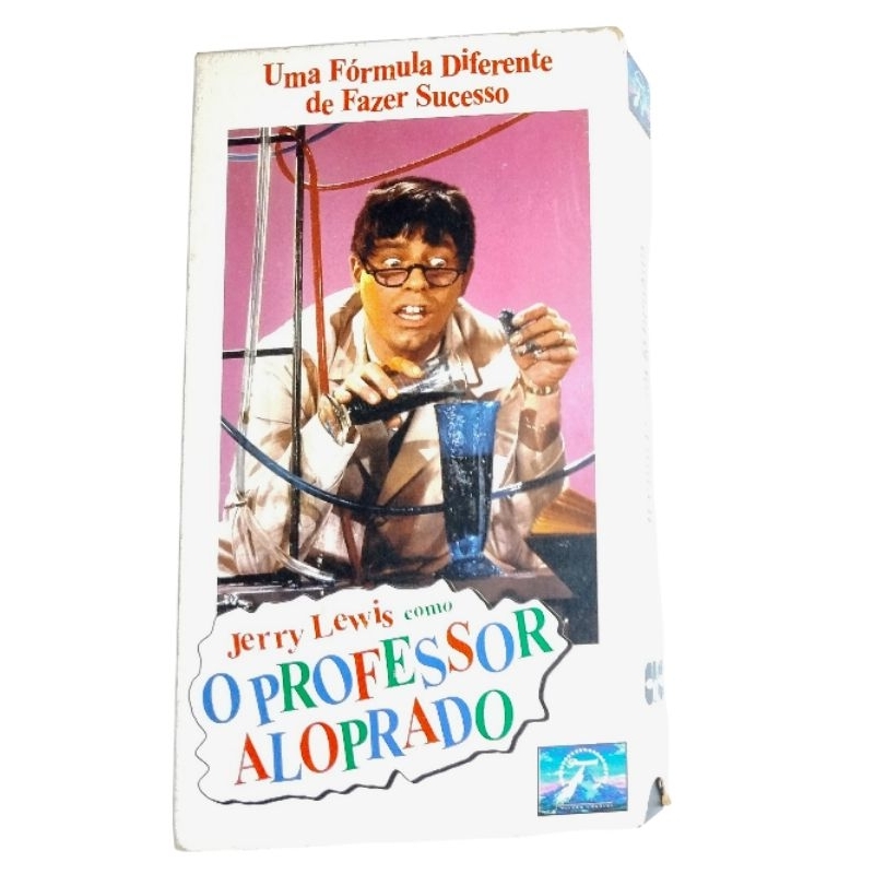 VHS O Professor Aloprado (Jerry Lewis) | Shopee Brasil