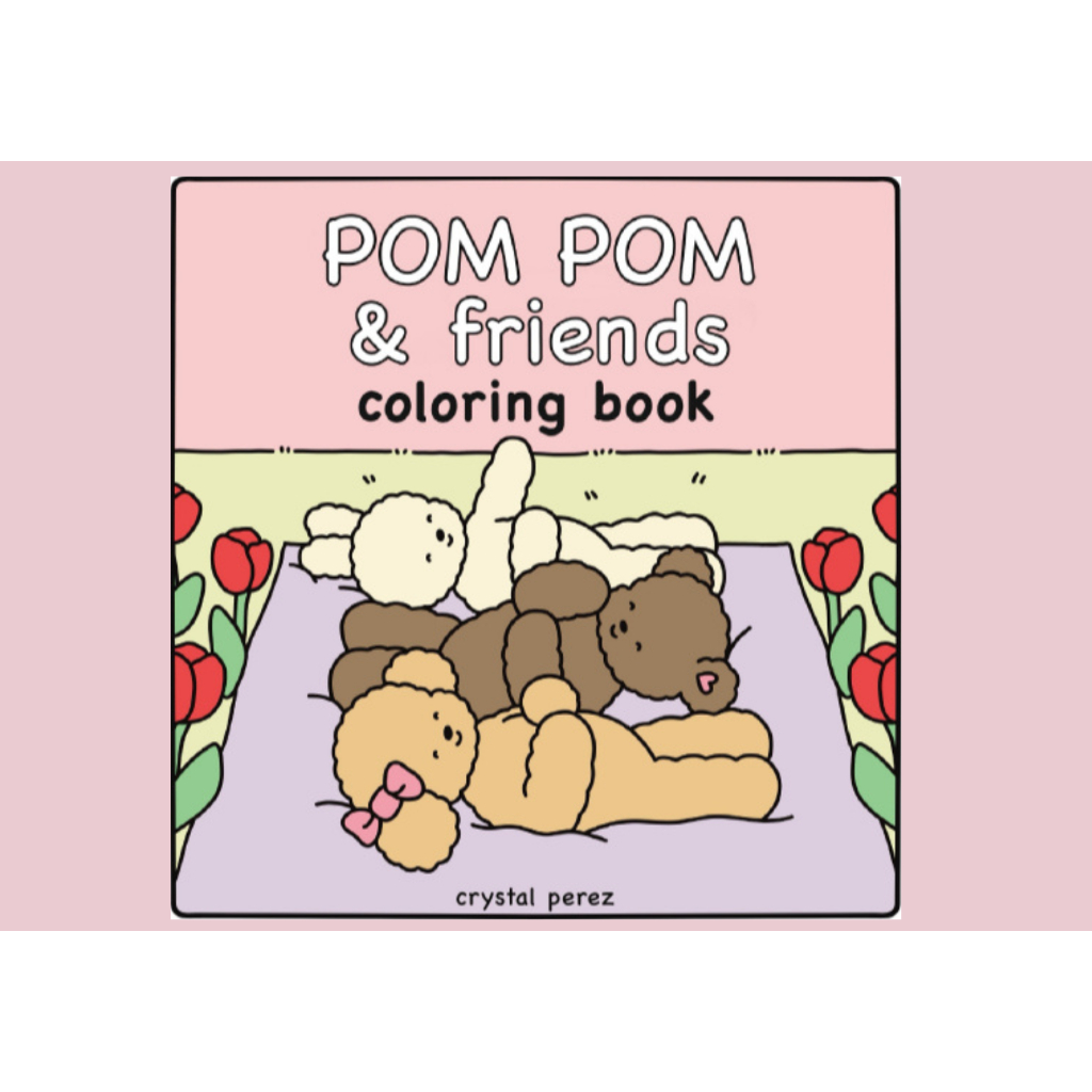 POM POM - LIVRO DE COLORIR C/23pg - FOLHAS SOLTAS OU ENCADERNADO | Shopee Brasil