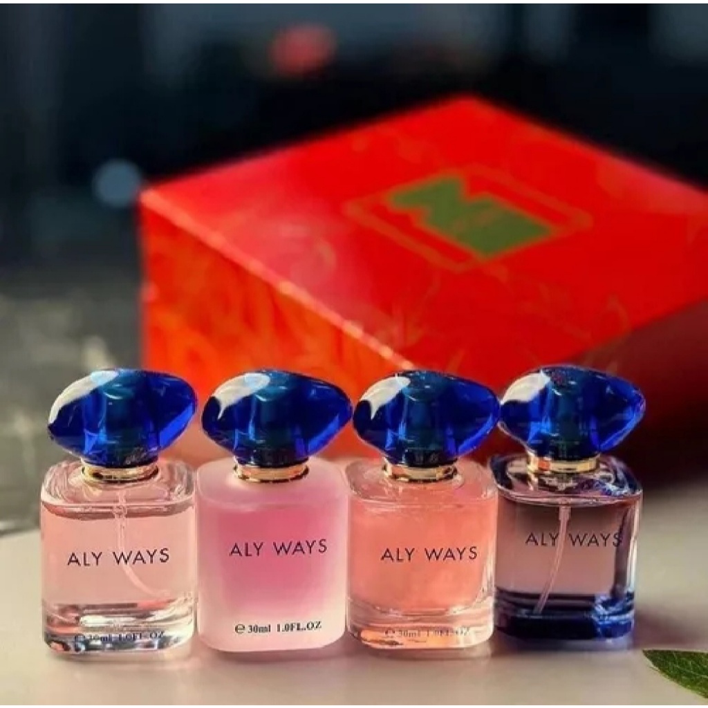 Kit Aly Way - 4 Perfumes de 30ml (Inspiração Olfativa My Way) | Shopee ...