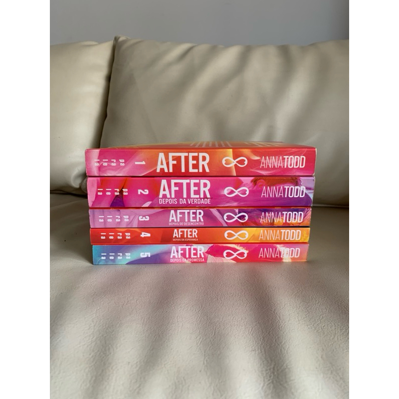 After - Anna Todd - TODOS OS 5 LIVROS JUNTOS | Shopee Brasil