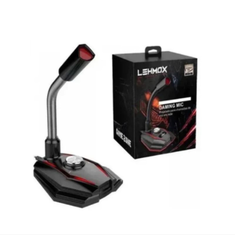 Microfone Gaming Mic - LEHMOX GT-GK2 - | Shopee Brasil