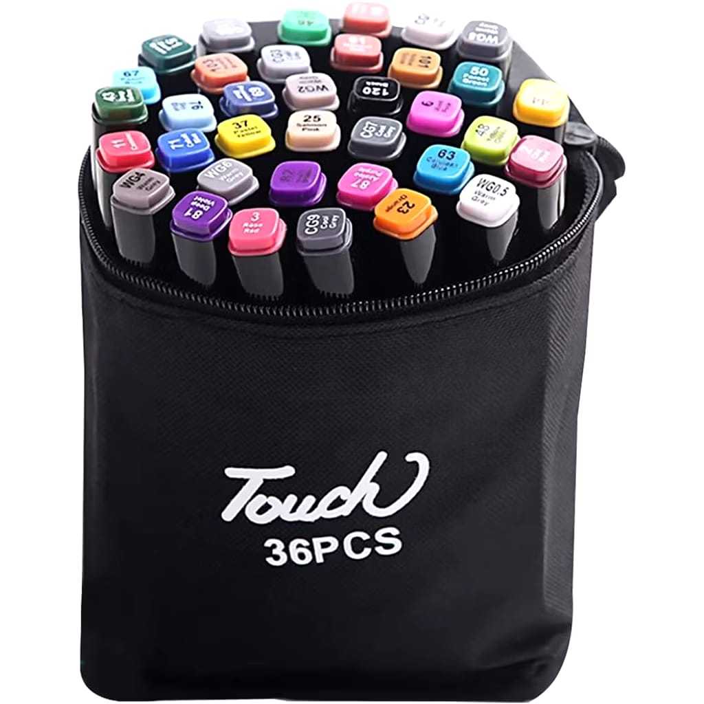 Marcador Touch 36 peças | Shopee Brasil
