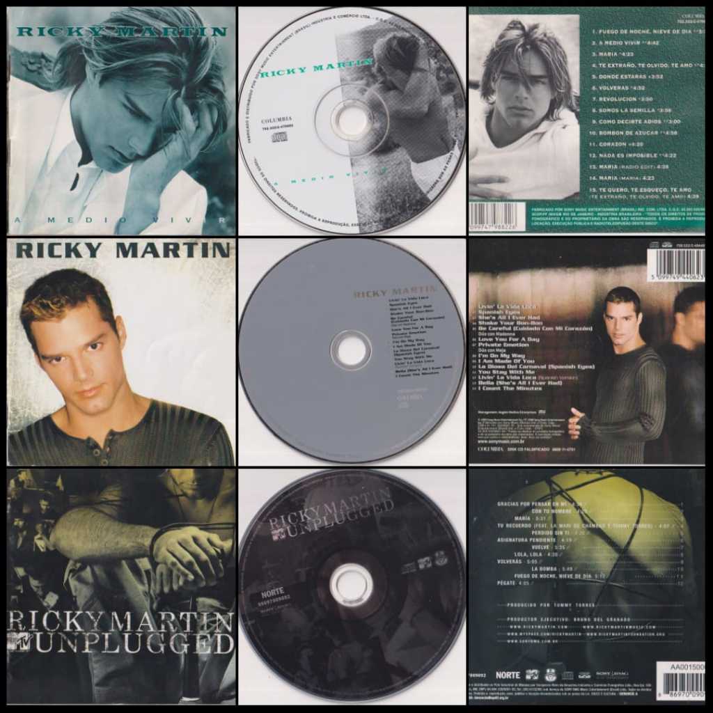 CD RICKY MARTIN - OPÇÕES & DETALHES NA DESCRIÇÃO | Shopee Brasil
