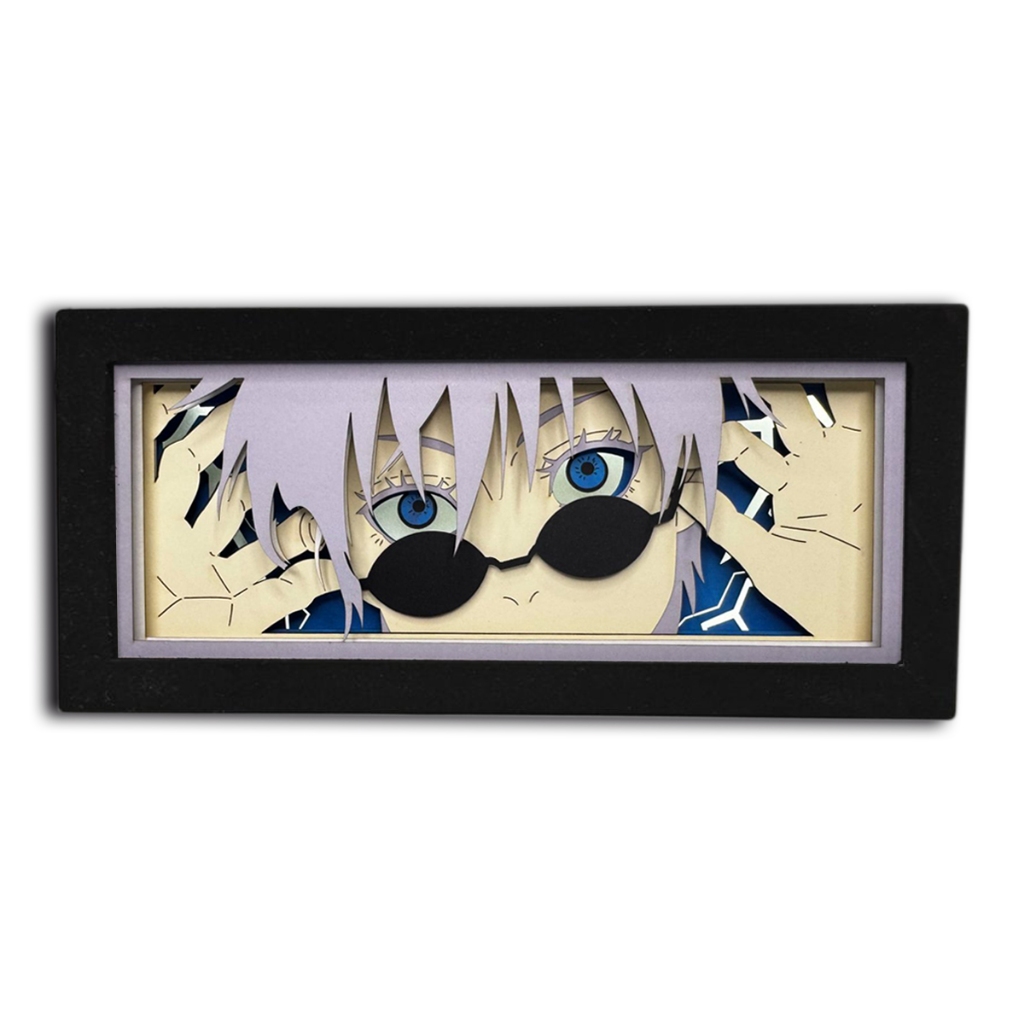 Luminária Anime 3D Light Box Em Camadas Vários Modelos Jujutsu Kaisen ...
