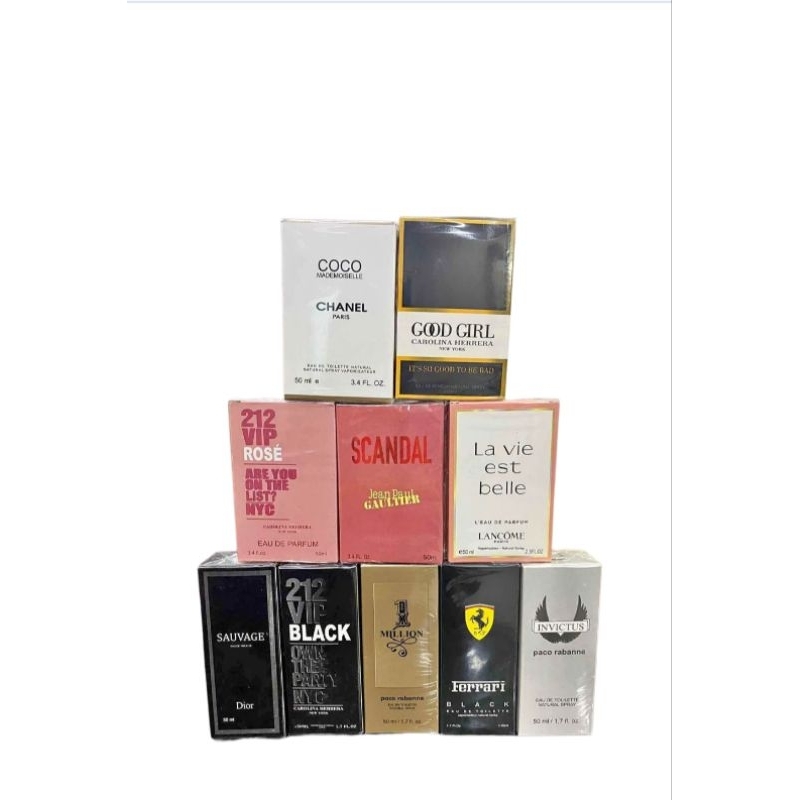 Revender 20 Perfumes. fragrância Masculino ou Feminino 50ml | Shopee Brasil