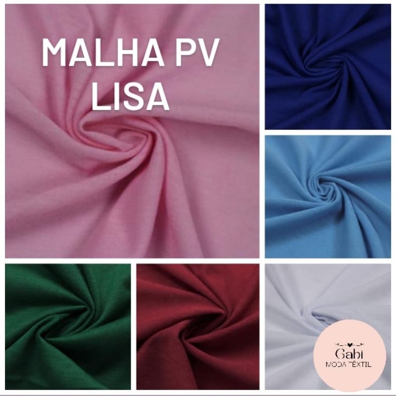 Tecido Malha PV Lisa (3m x 1,65,m) Várias Cores e o MELHOR PREÇO ...