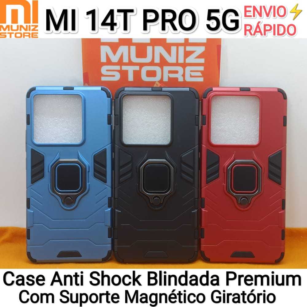 Case Xiaomi Mi 14T Pro 5G Capinha Blindada Capa Anti Impacto Anti Shock ...