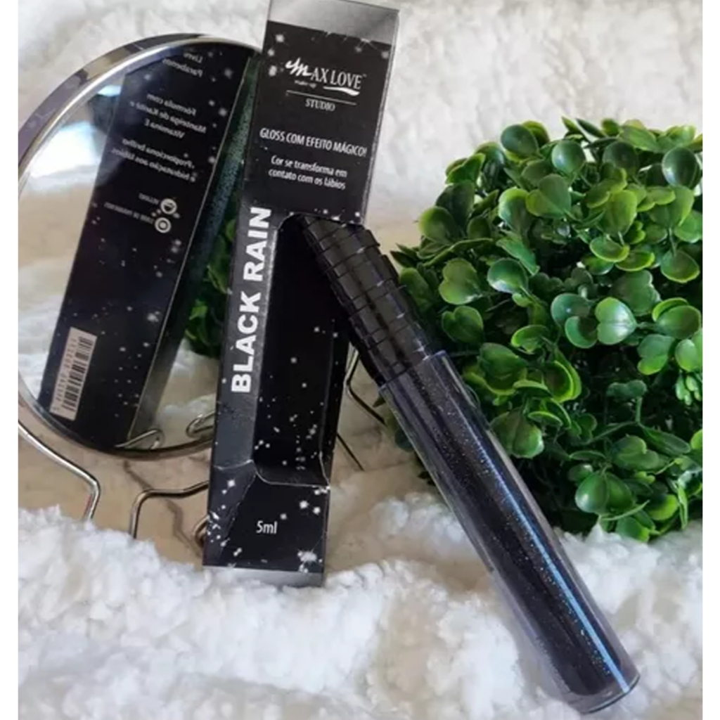 Gloss Labial Mágico Black Rain - MAX LOVE | Shopee Brasil