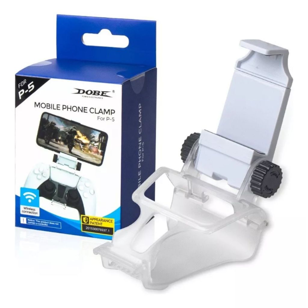 Suporte de Celular Para Controle PS5 Dobe - TP5-0527B | Shopee Brasil