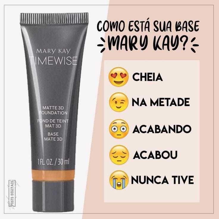 Base Time Wise 3D Mary Kay | Shopee Brasil