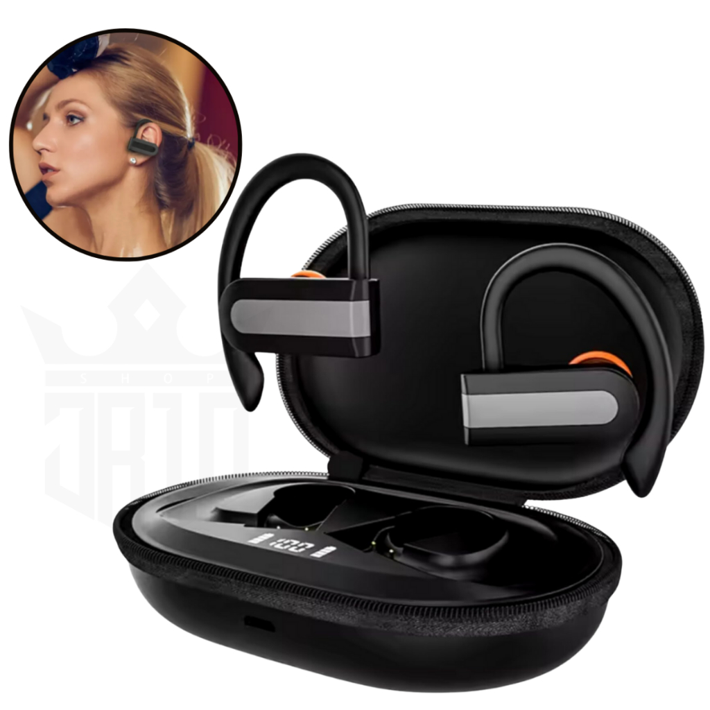 Fone de Ouvido Bluetooth Sem Fio FN-B21a resistente água suor tws microfone pro wireless ...