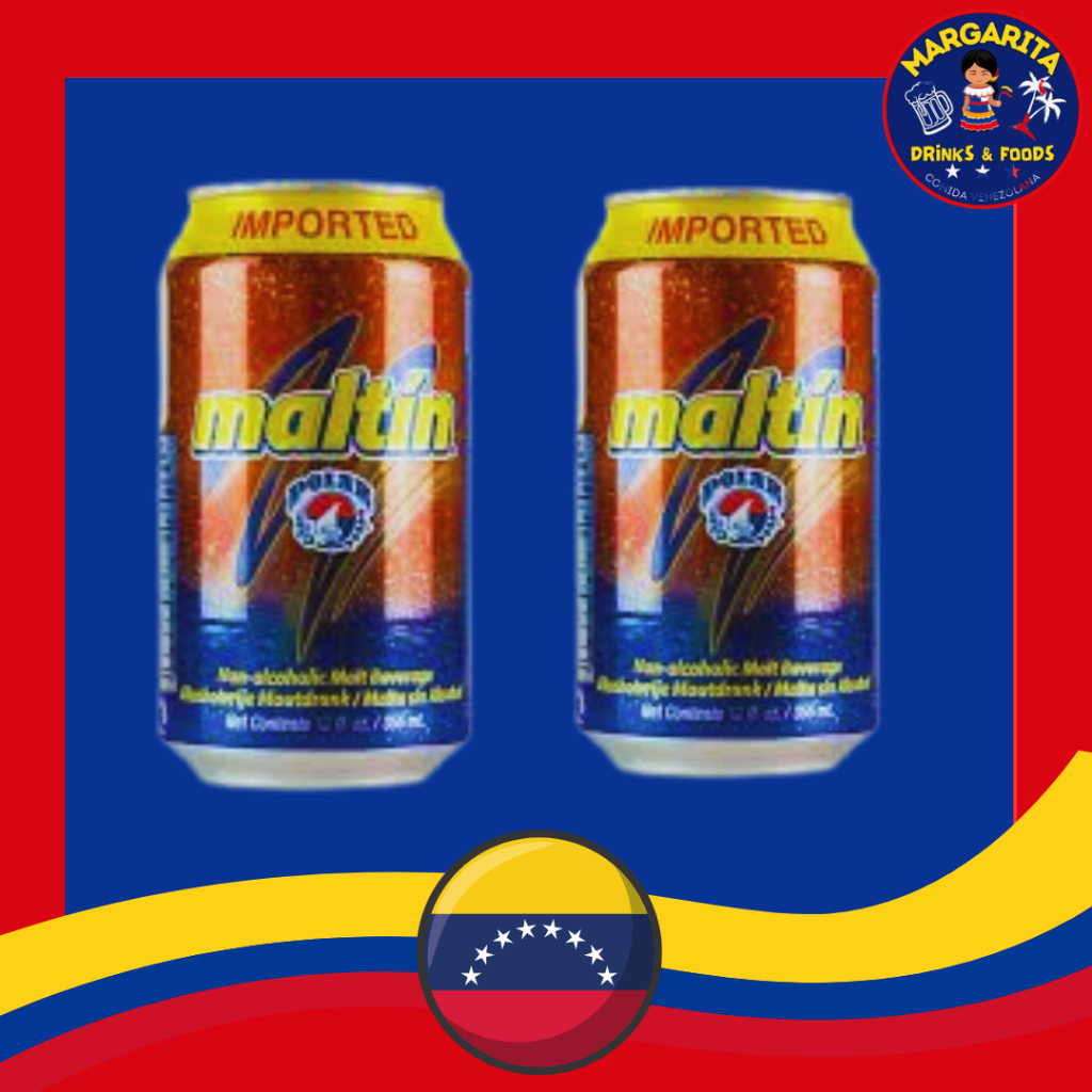 Malta Maltin Polar Lata 355 ml (2 LATAS) | Shopee Brasil