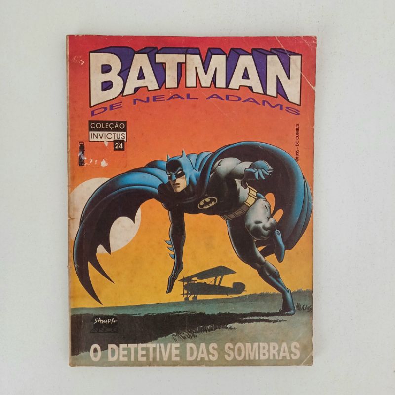 HQ Coleção Invictus N° 24 Batman de Neal Adams O Detetive das Sombras ...